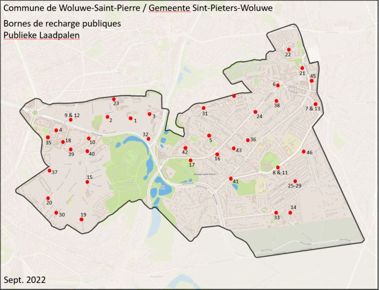 Met de wagen - Woluwe Saint Pierre